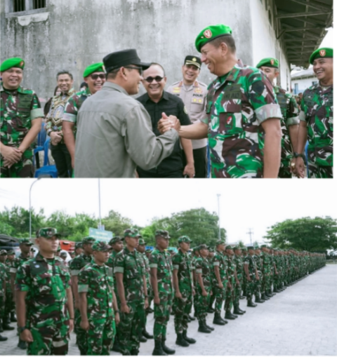 488 Prajurit Yonif TP 835/SYB Resmi Bertugas di Sumbawa: Sinergi TNI-Pemda untuk Ketahanan ...